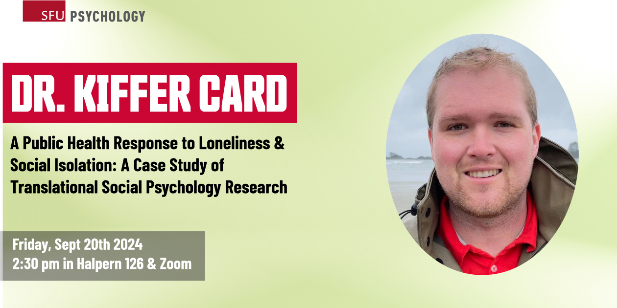 A Public Health Response to Loneliness and Social Isolation with Dr ...